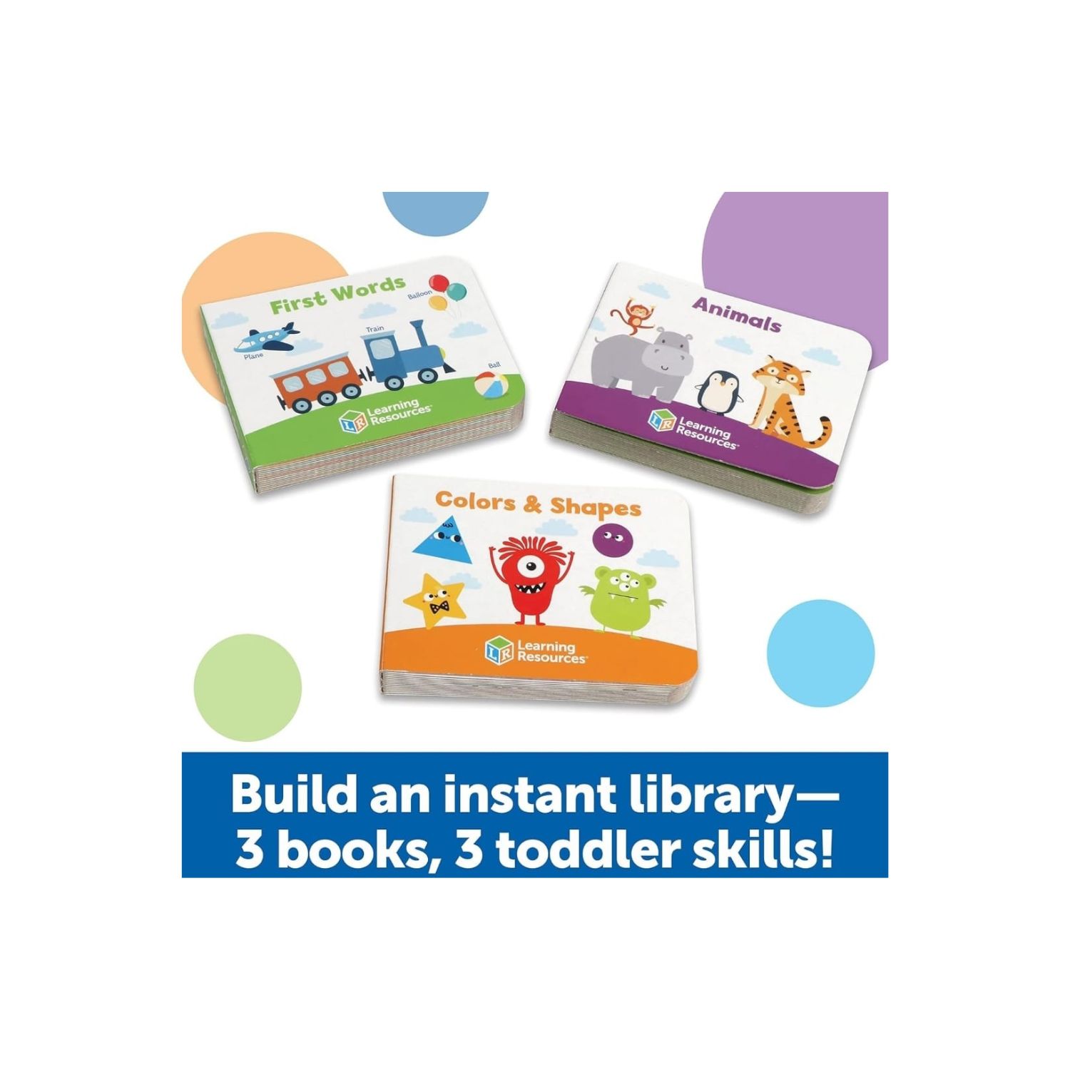 Learning Resources Skills Builder Toddler Flipbook Library – The Baby ...