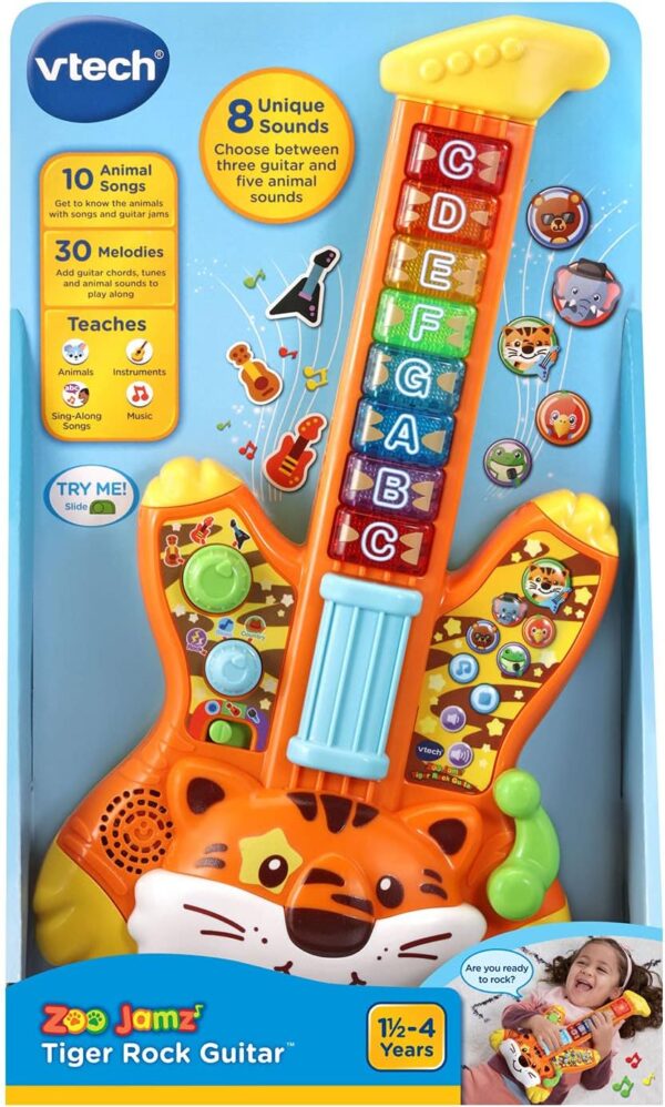 Vtech Zoo Jamz Tiger Rock Guitar – The Baby Barrel | Where fun & style ...
